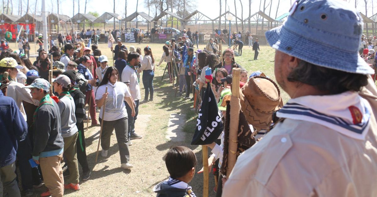 Los scouts celebran su día con una gran fiesta en Rawson