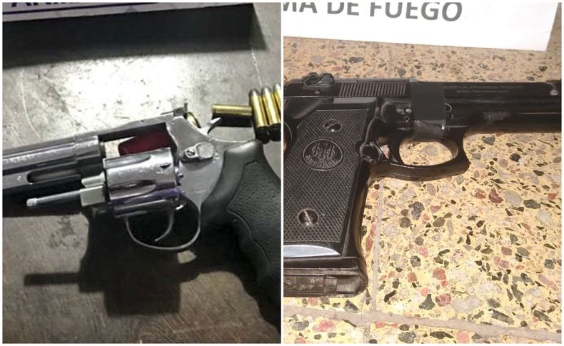 Chimbas: 2 chicos, uno de 15 y otro de 18 años, atrapados con armas de ...