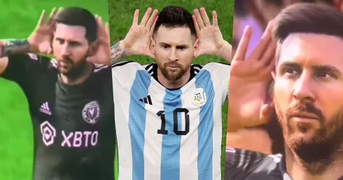 Video: así es la cara y el festejo de Lionel Messi en el nuevo FIFA
