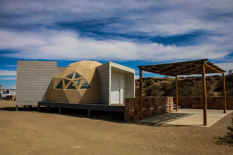 Por primera vez, cómo son por dentro los domos de Ischigualasto, listos ...