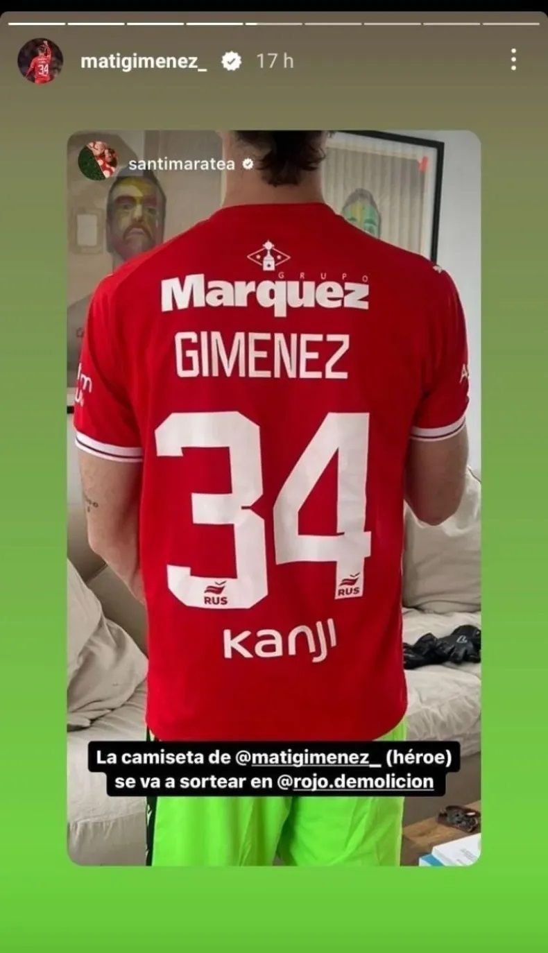 Santi Maratea le dijo héroe a un famoso sanjuanino