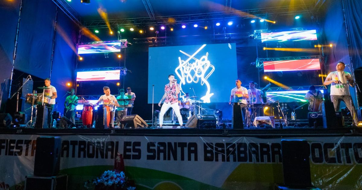 Tyago Griffo hizo vibrar Pocito en la primera noche de Santa Bárbara