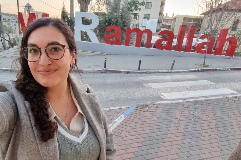 Melisa Trad, la sanjuanina y corresponsal de guerra que lucha por las ...