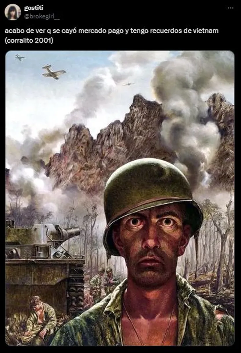 ¡Atención, sanjuaninos! Se cayó Mercado Pago y hubo una inundación de memes