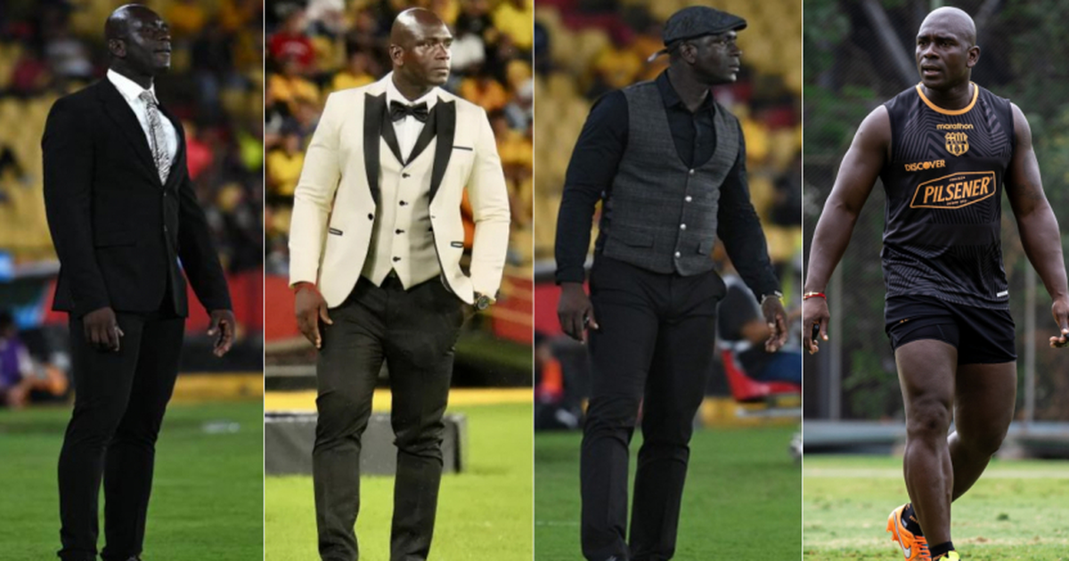 Los llamativos looks de Segundo Castillo, el DT de Barcelona de Ecuador ...