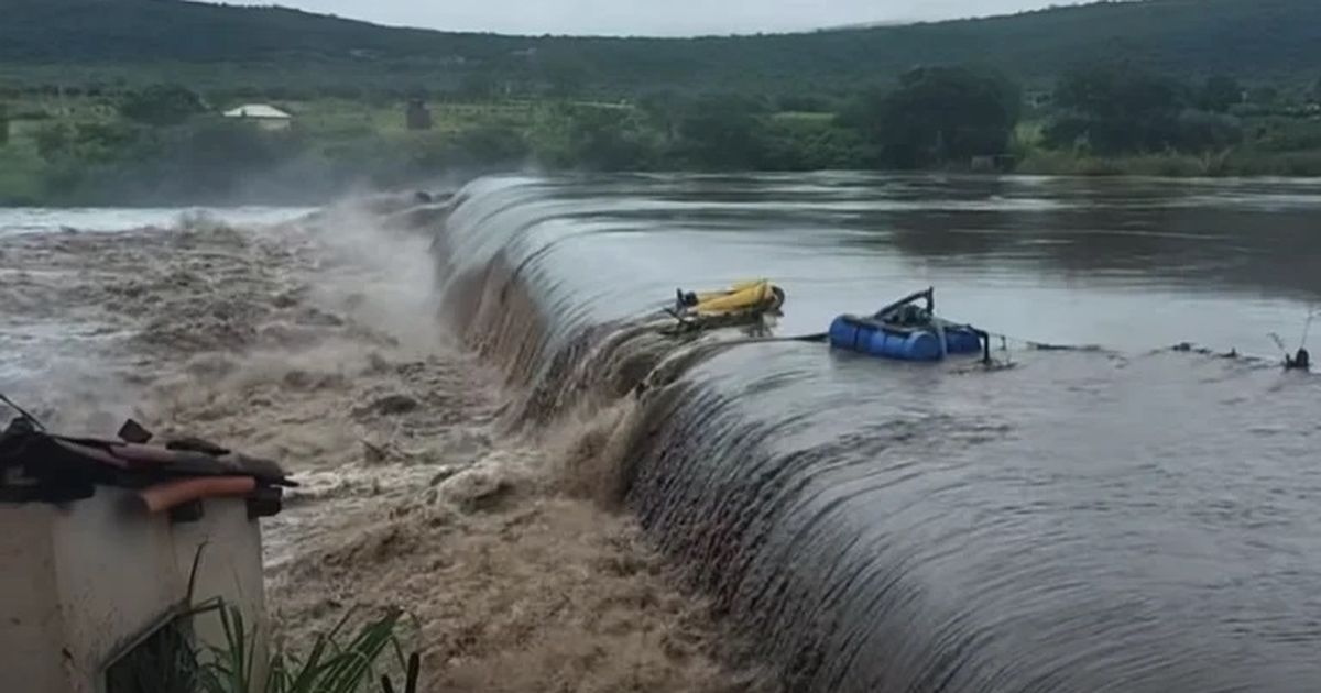 Imágenes impactantes: mirá el momento preciso cuando colapsa una ...