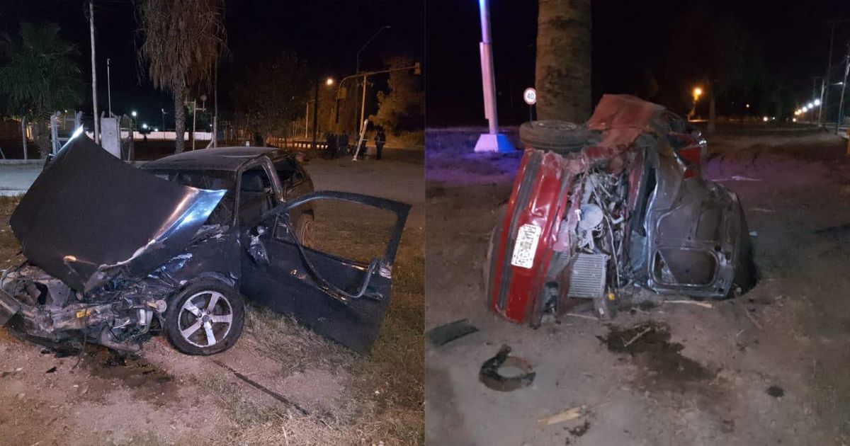 Un joven en grave estado tras un violento choque en Ruta 20