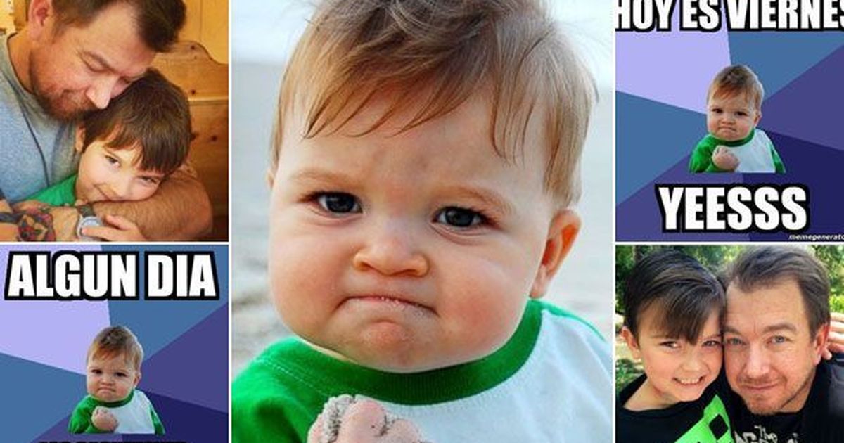 La estremecedora historia detrás del famoso niño del meme de Facebook
