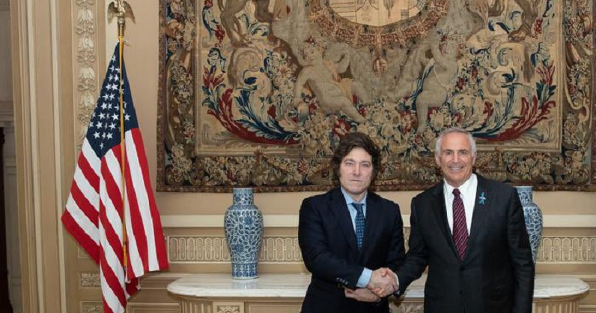El embajador de Estados Unidos elogió a Milei: Está...