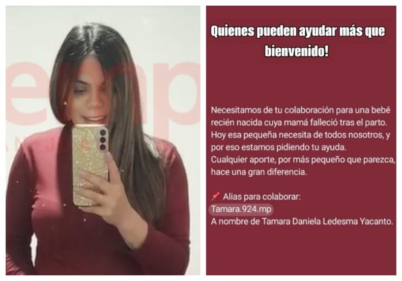 Reúnen fondos para la bebé que quedó sola tras la muerte de su madre en ...