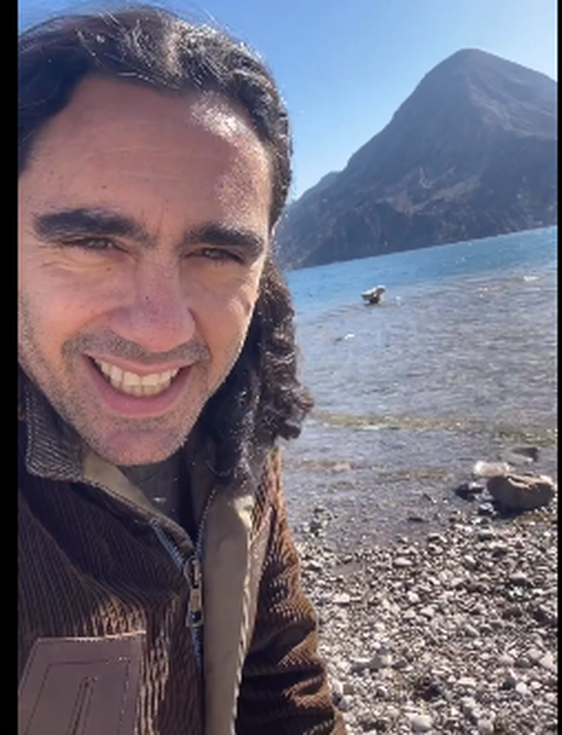 Juan Pablo Sorín se enamoró de un paisaje sanjuanino y lo compartió con ...