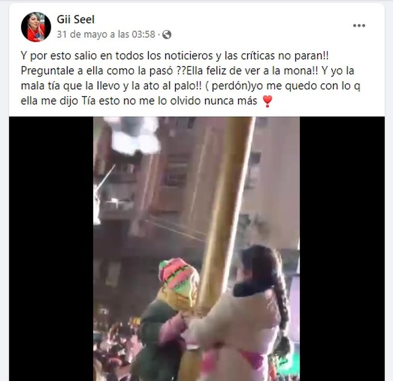 Insólito: qué dijo la mujer que ató a un poste a su sobrina en el show ...