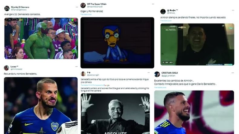 Sin piedad: los memes tras la caída de Boca en la final no tardaron en ...