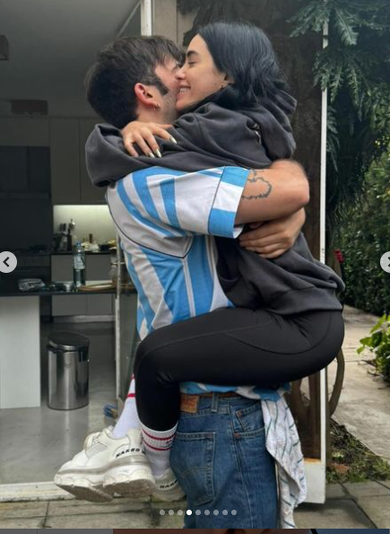 La romántica y fogosa declaración del novio de Lali Espósito en el día ...