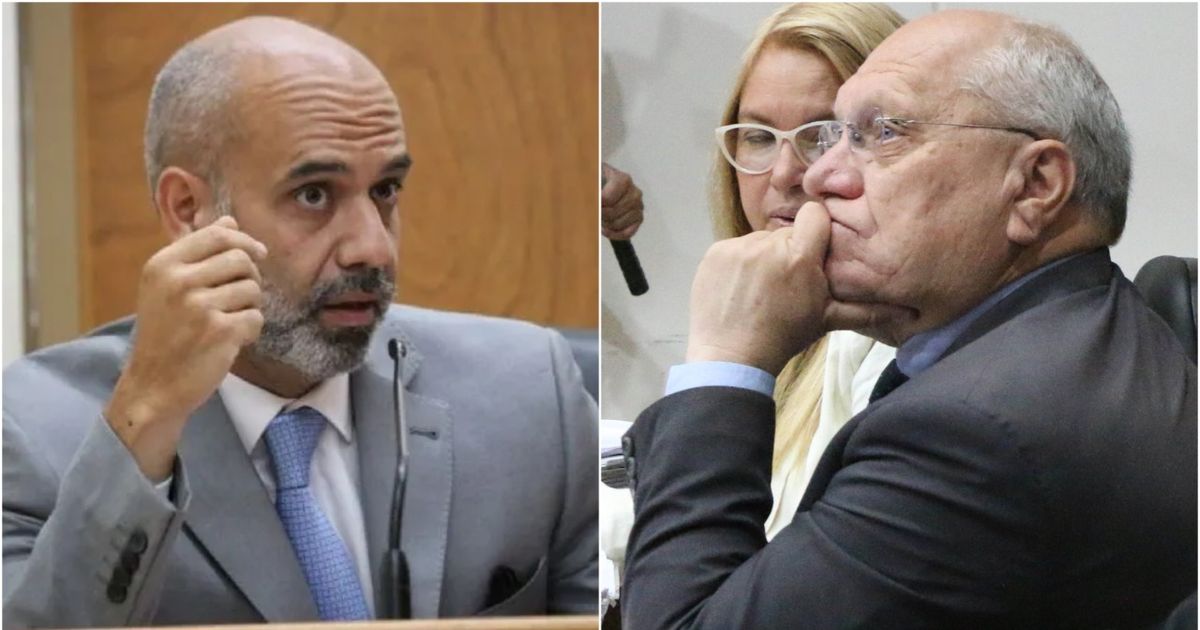 El casamiento de dos judiciales de alto rango se metió al juicio de ... El casamiento de dos judiciales de alto rango se metió al juicio de ...