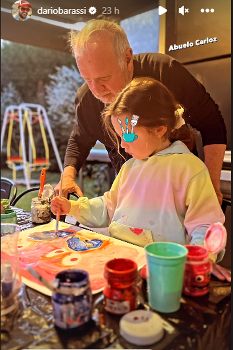 La foto vintage de Darío Barassi que muestra los inicios de su relación con Lu Gómez Centurión