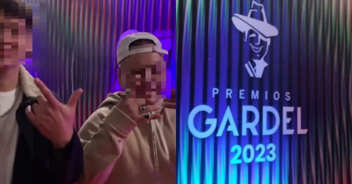 El trapper sanjuanino que brilló en la alfombra roja de los Premios Gardel