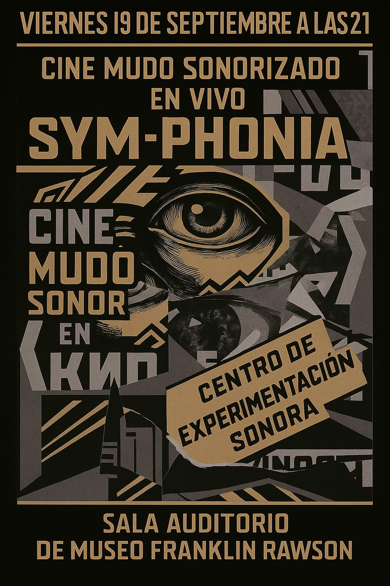 SYM-PHONIA, la interesante propuesta de artistas sanjuaninos que combinan el cine mudo con la ...