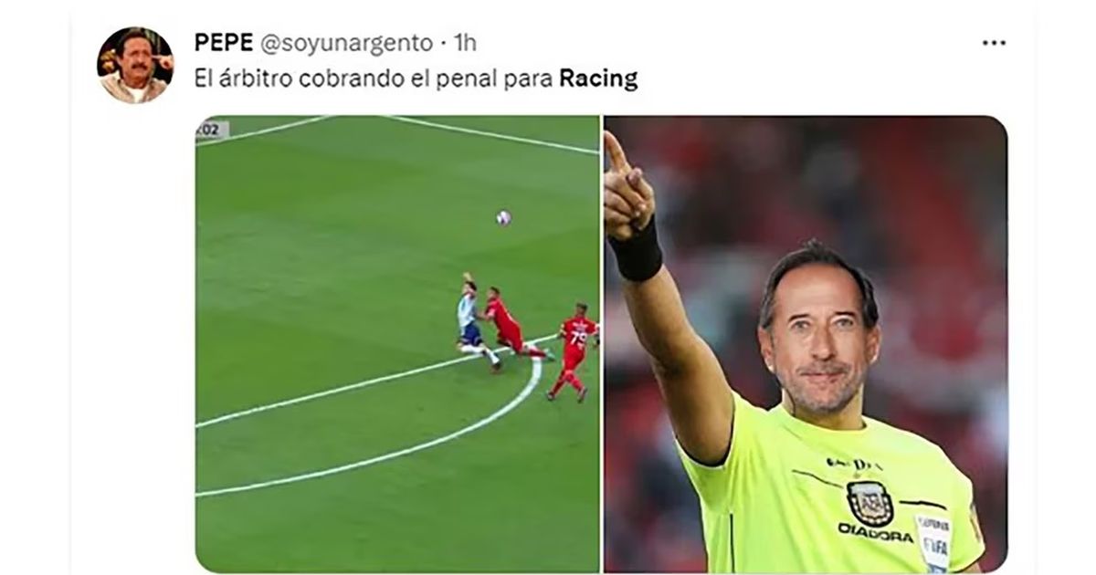 Los mejores memes del clásico de Avellaneda: el penal de Racing, en el ...