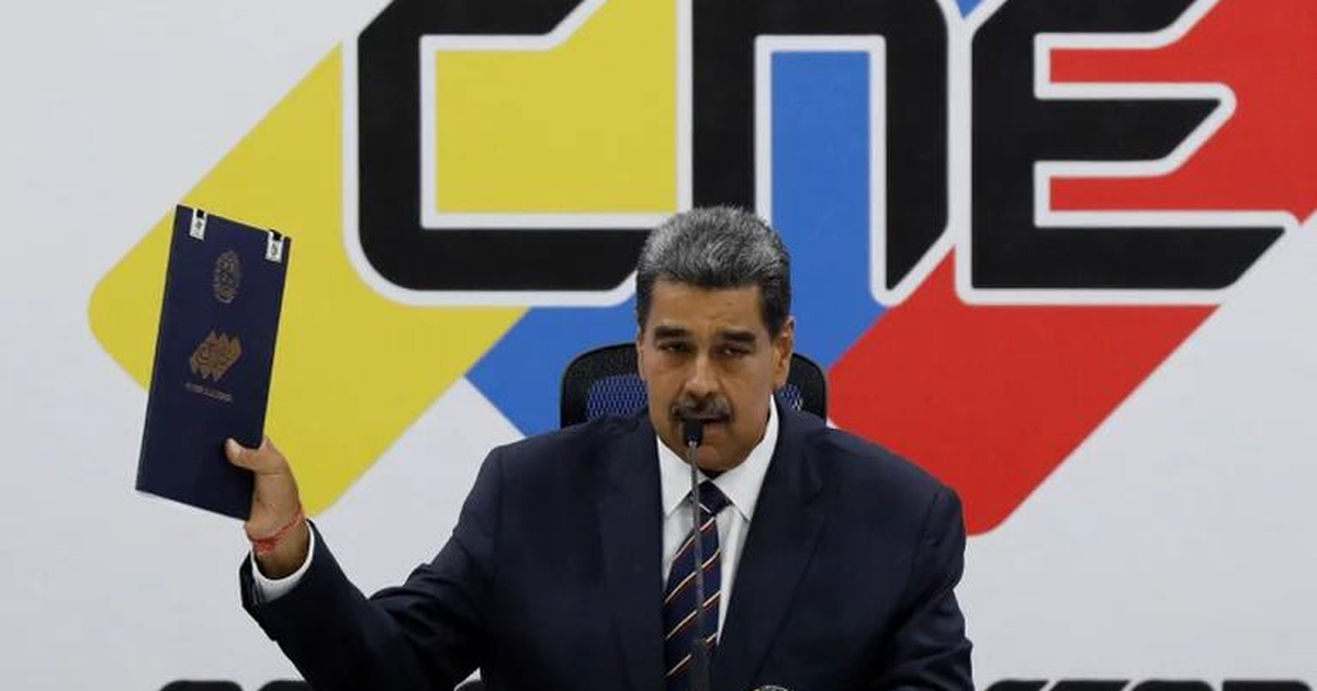 Nicolás Maduro fue proclamado presidente reelecto de Venezuela
