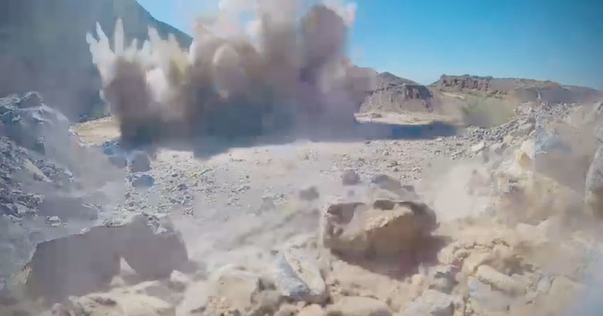 ¡Boom!: mirá cómo fue la primera explosión para hacer la megaobra ...