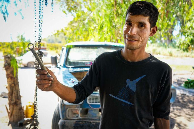 Chacarero, soñador y con rastrojero nuevo: la vida de Chaveta, el ...