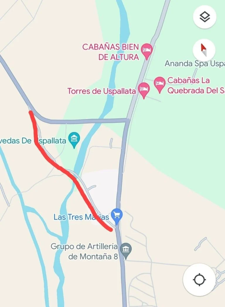 La increíble rotura de un puente obligó modificar el ingreso y egreso a ...