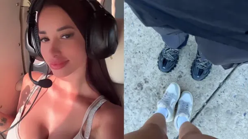 Quién es Dakota Gotth, la modelo que reemplazó a Wanda Nara en la vida de L-Gante