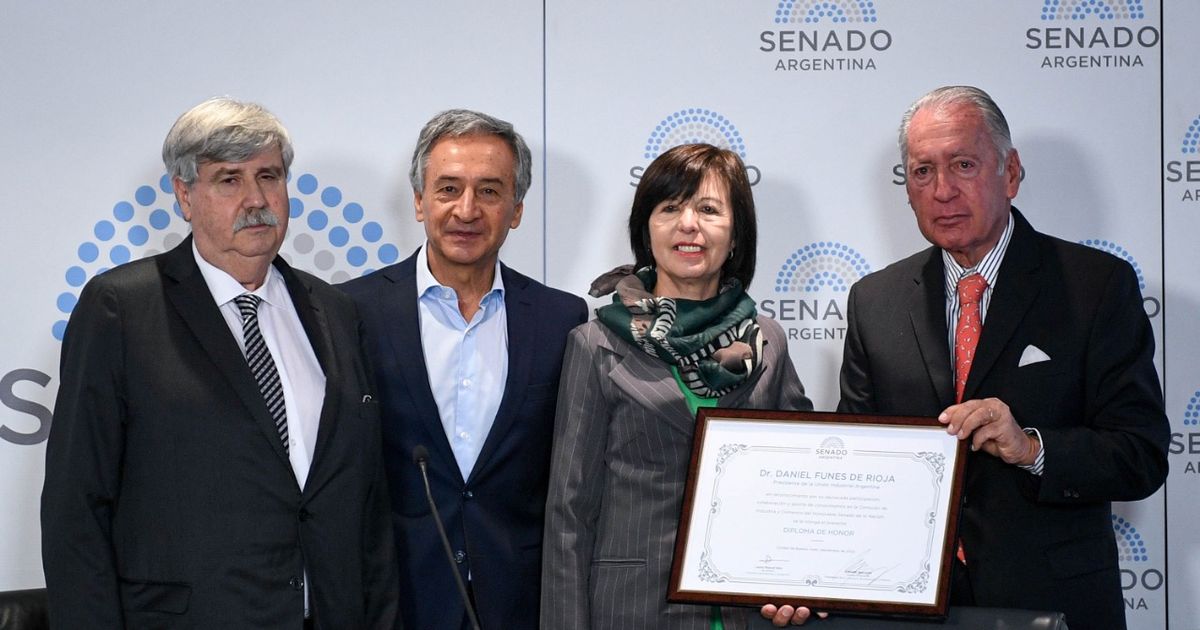 Ante Basualdo y senadores nacionales, la UIA presentó su Libro Blanco ...