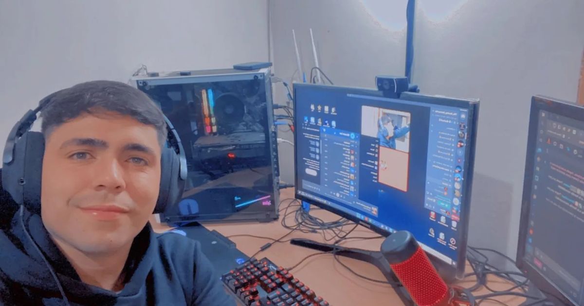 Este es Filo, el streamer de Sarmiento que reveló en vivo cómo ...