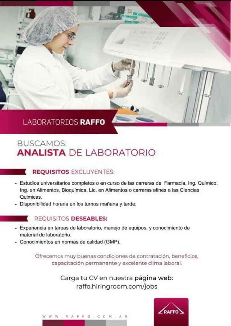 Reconocido laboratorio en San Juan busca personal para trabajar