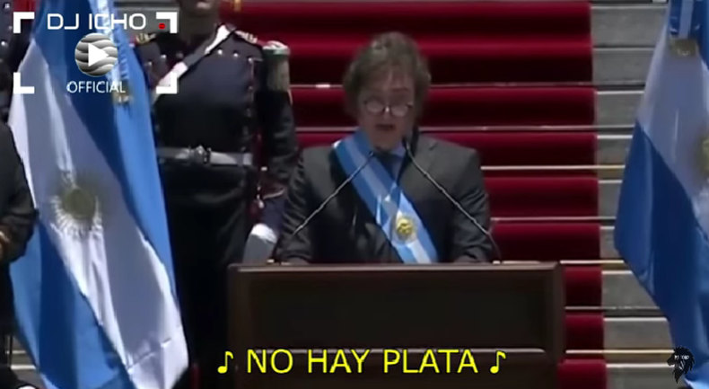 No hay plata, la cumbia de Javier Milei que se hizo viral