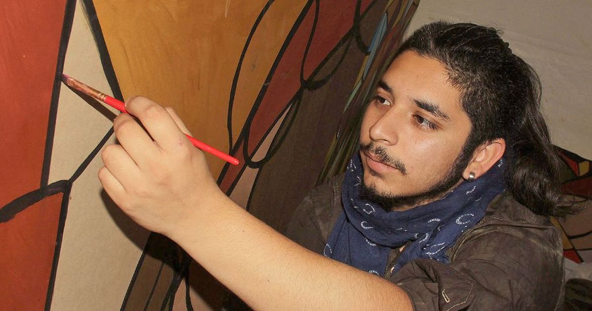 Lucas Sepúlveda, el rawsino de 19 años que expondrá en Nueva York