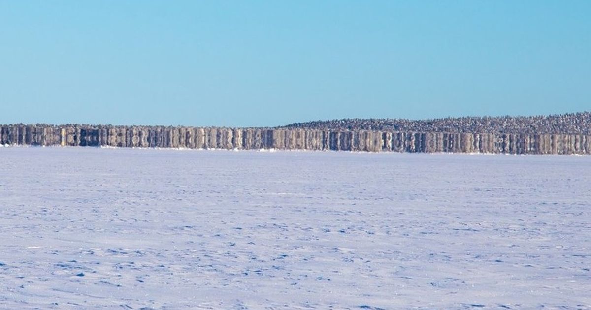 Imagen viral: ¿Una isla que aparece de la nada o un espejismo?