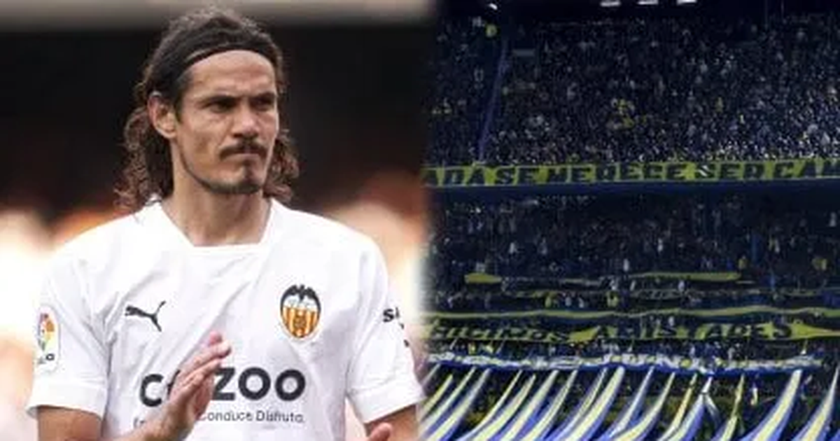 Edison Cavani se fue de Valencia y está a un paso de Boca