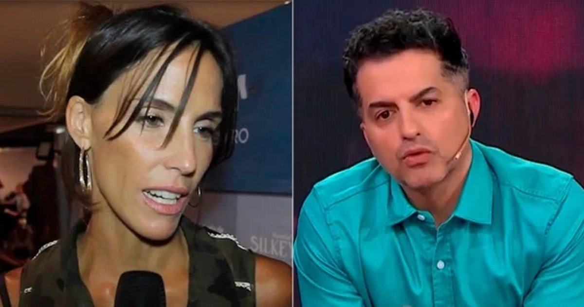 María Susini le cantó las cuarenta a Ángel de Brito en vivo y así ...