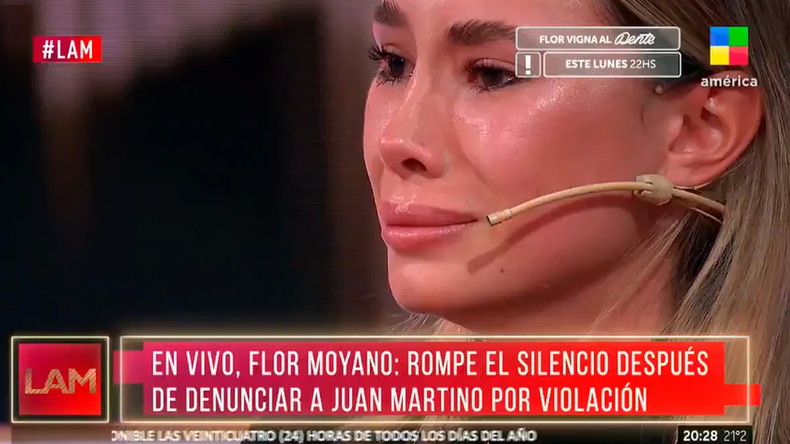 El terrible relato de Flor Moyano sobre el abuso que sufrió en El Hotel ...