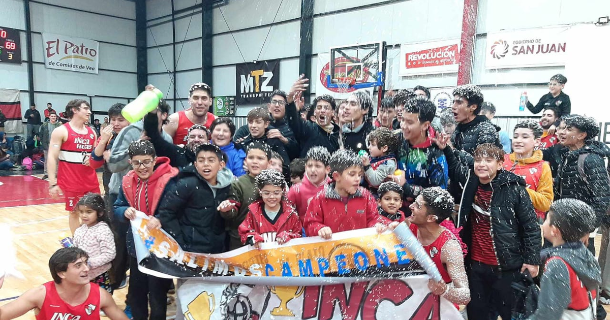 Inca Huasi, tetracampeón y el mejor del básquet sanjuanino