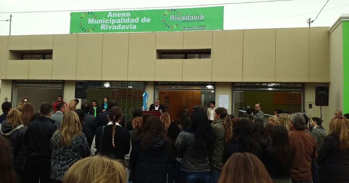 Rivadavia inauguró un nuevo edificio con oficinas municipales