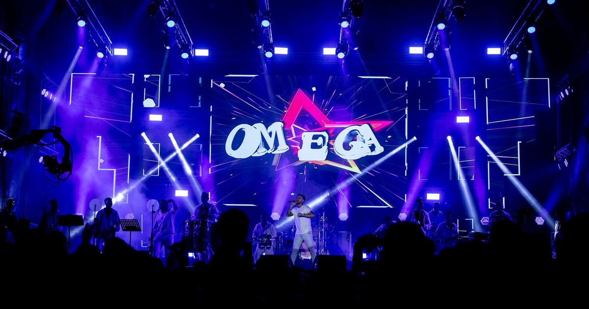 Arriba el telón a toda fiesta: Omega presenta su primer show en un ...
